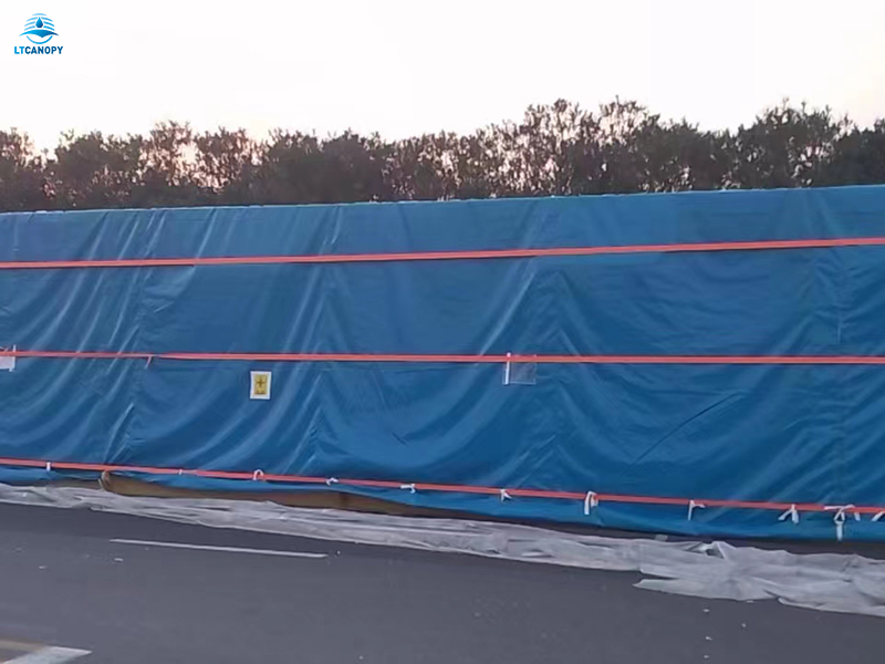 Outdoor Waterproof Shipping Container Cover - Buy container cover ...