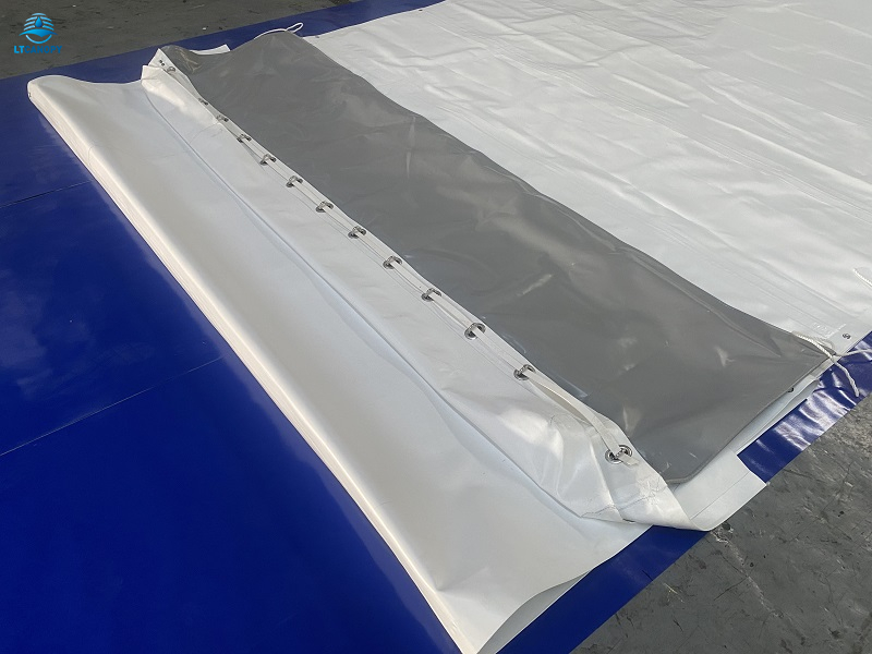 Semi Trailer Top Cover - Buy open top trailer cover, heavy duty trailer ...