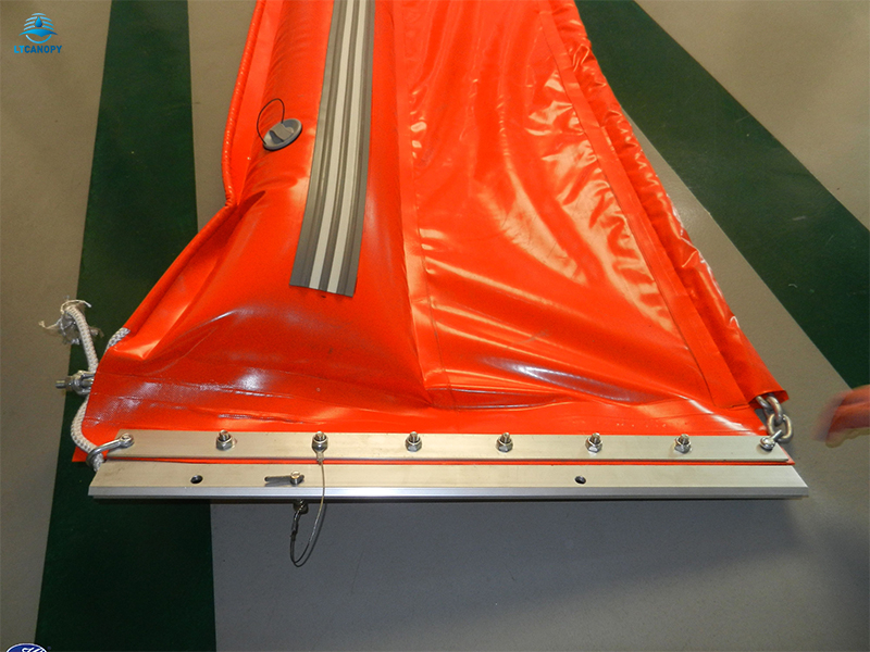 PVC Oil Containment Boom Barrier - Buy containment booms, oil fence ...