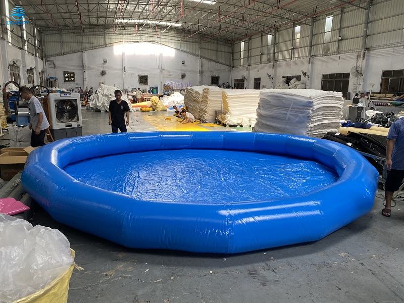 Super Thick 0.6mm PVC Inflatable Round Pool - Buy pvc inflatable ...