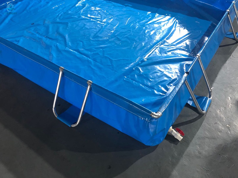 15000 Liters Rectangle Small PVC Fish Pond - Buy pvc biofloc ...