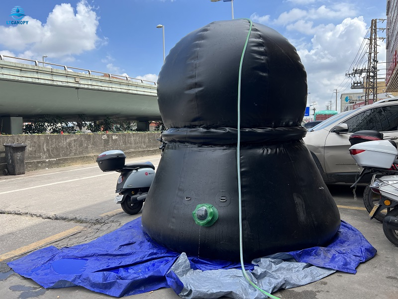 Biogas Bladder for Kitchen Residue, Food Waste, Pet Feces, Lawn Grass ...