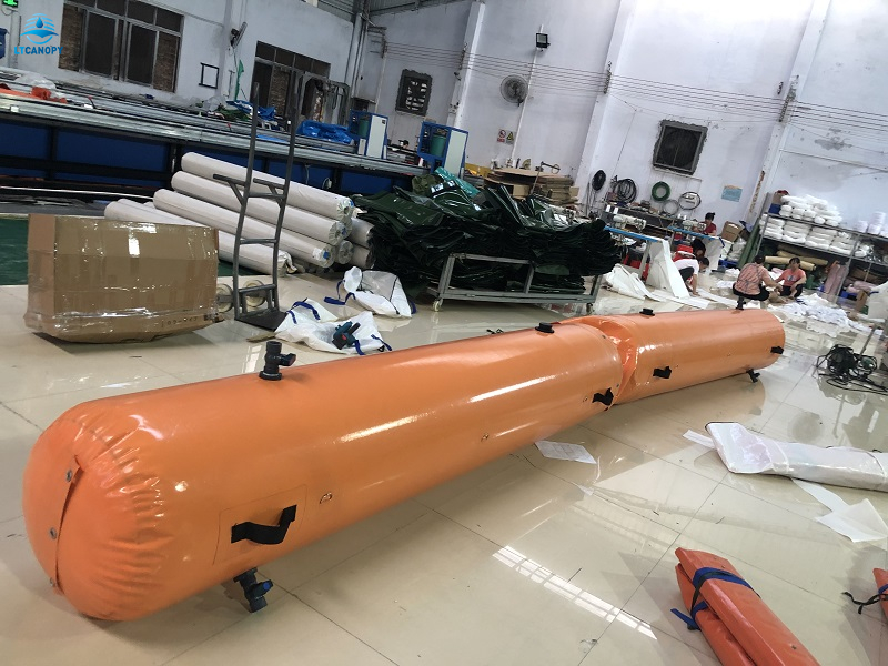 Water Filled Inflatable Dam - Buy quick dam water-filled flood barrier ...