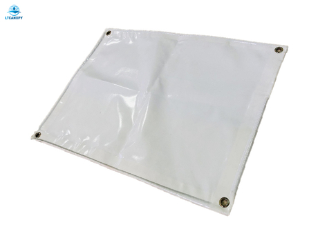 Premium Grade White PVC Coated Mesh Tarpaulin - Buy tarpaulin canvas, tarpaulin sheets ...