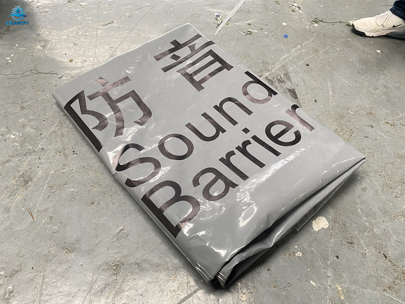 PVC Flame Retradant Sound Barrier Sheet - Buy sound barrier sheet, 防音 ...