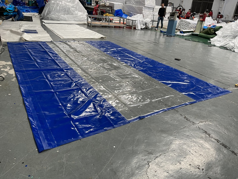 Warehouse PVC Divider Curtain Walls - Buy freestanding industrial ...