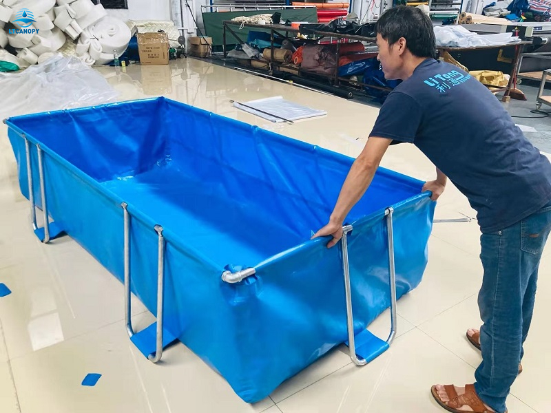 PVC Biofloc Aquaculture Tank - Buy fish farming tank, fish tank ...