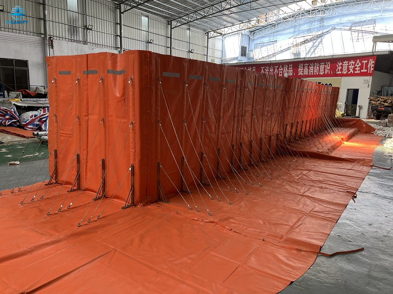 Customize Temporary Flood Wall Barrier - Buy water gate flood barrier ...