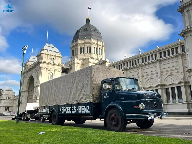Custom Made Khaki Truck Cover Tarpaulin - Buy truck lorry cover, custom ...