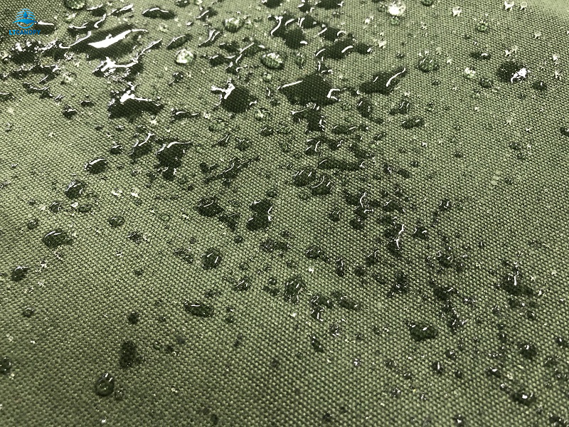 Polyester Organic Silicon Canvas Fabric - Buy waterproof organic ...